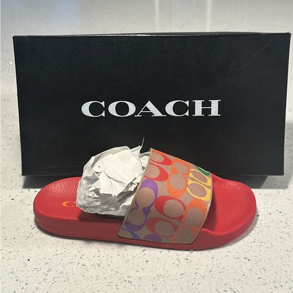 Coach | Shoes | Coach Slides | Poshmark